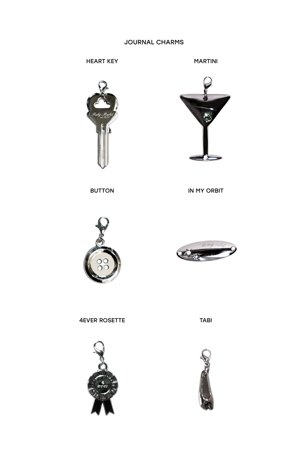 journal charms